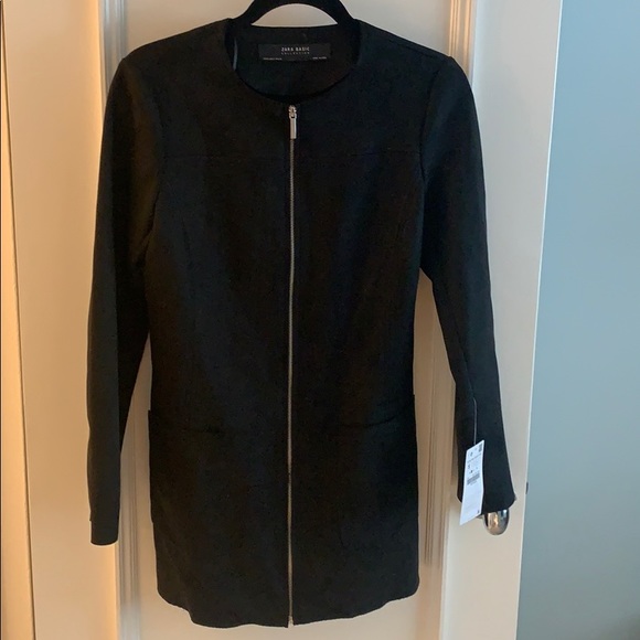 Zara | Jackets & Coats | Nwt Zara Zipfront Jacket | Poshmark